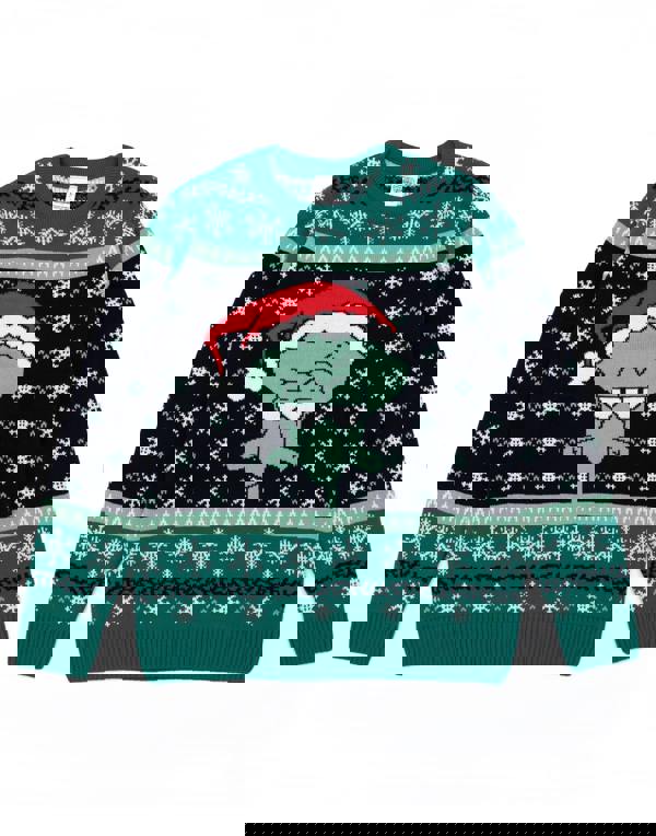 SpongeBob SquarePants Mens Green Squidward Christmas | Rackhams