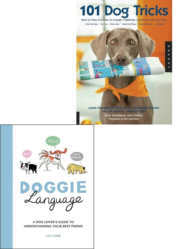101 Dog Tricks, Doggie Language 2 Books Collection Set | Rackhams