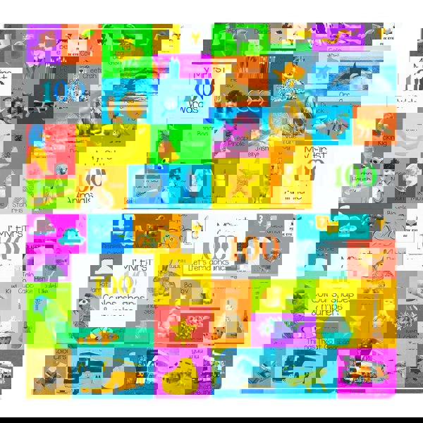 My First 100 Words Box Set 4 Board Books Collection | Rackhams