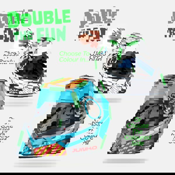 JUNKO Create Your Own Action Helmet - FIrefighter, | Rackhams