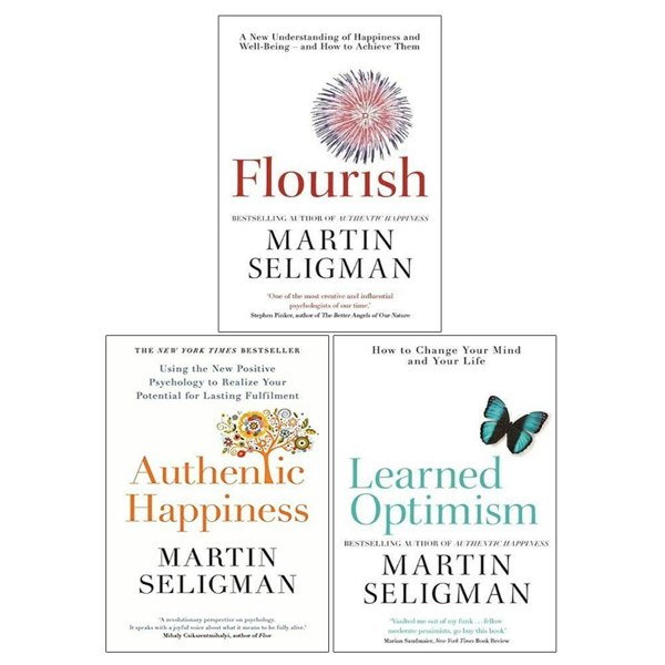 Martin Seligman 3 Book Set Flourish Authentic Rackhams