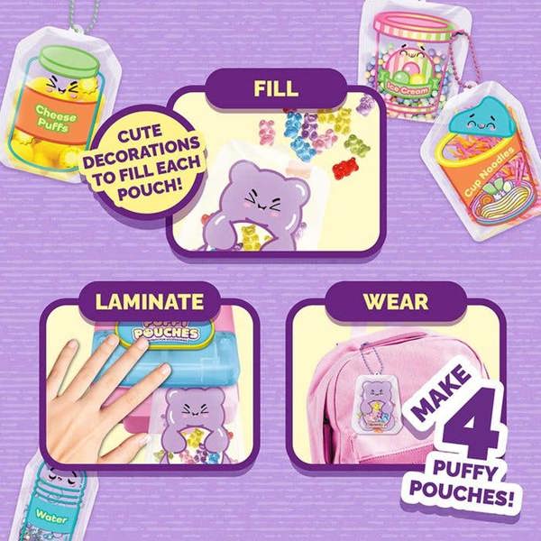 JA Craft Puffy Pouches Mini Mart Craft Starter Set | Rackhams